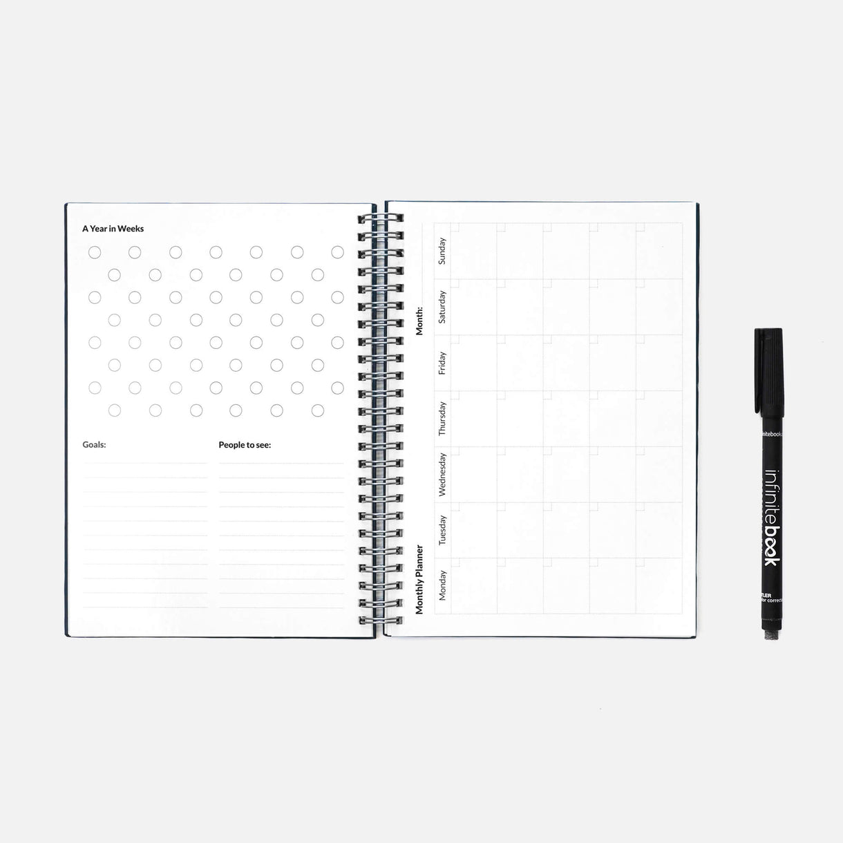 Infinitebook Planner A5 Blue